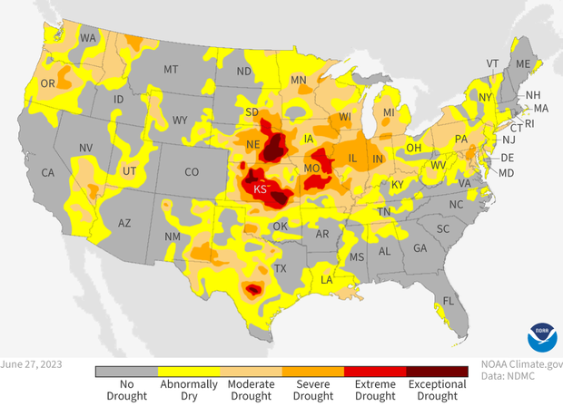 U.S. climate outlook for July 2023 | NOAA Climate.gov U.S. climate outlook for July 2023 | NOAA Climate.gov